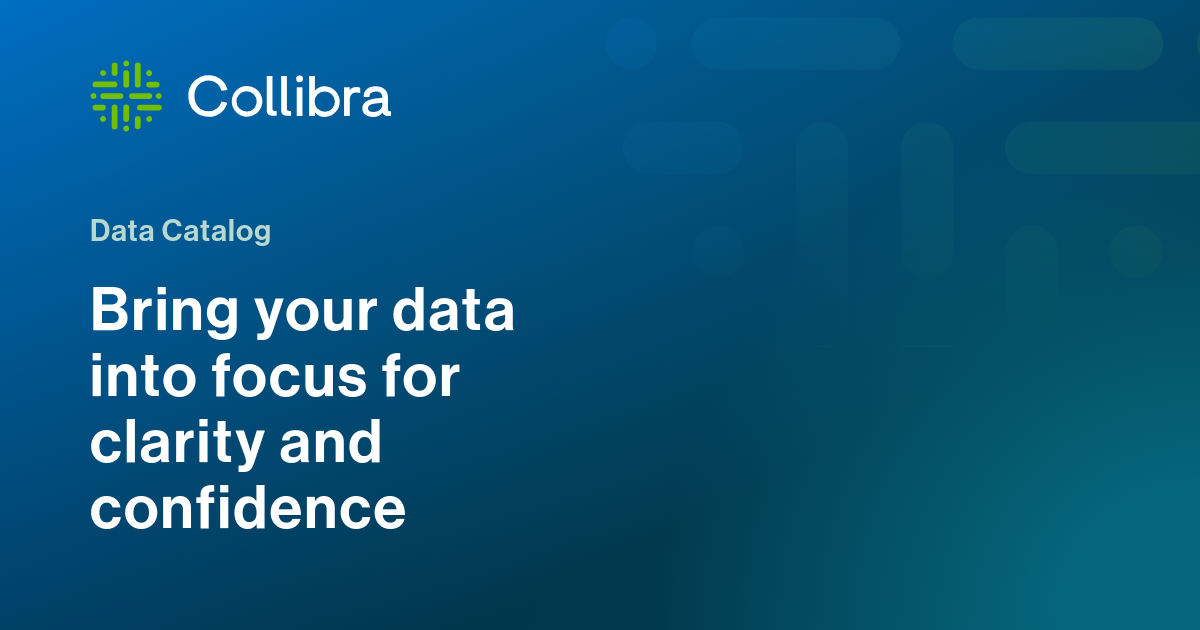 Data Catalog | Collibra
